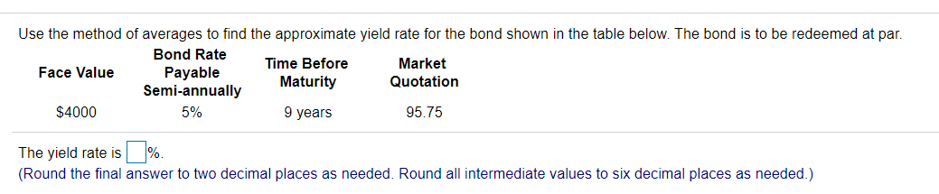 Solved Use the method of averages to find the approximate | Chegg.com