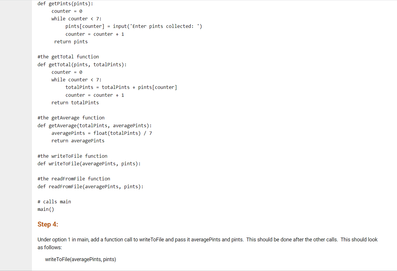 Solved your program with the following code: 10-3 Blood | Chegg.com