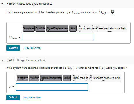 Solved 2nd Order System Response 3 of 4 For the closed-loop | Chegg.com