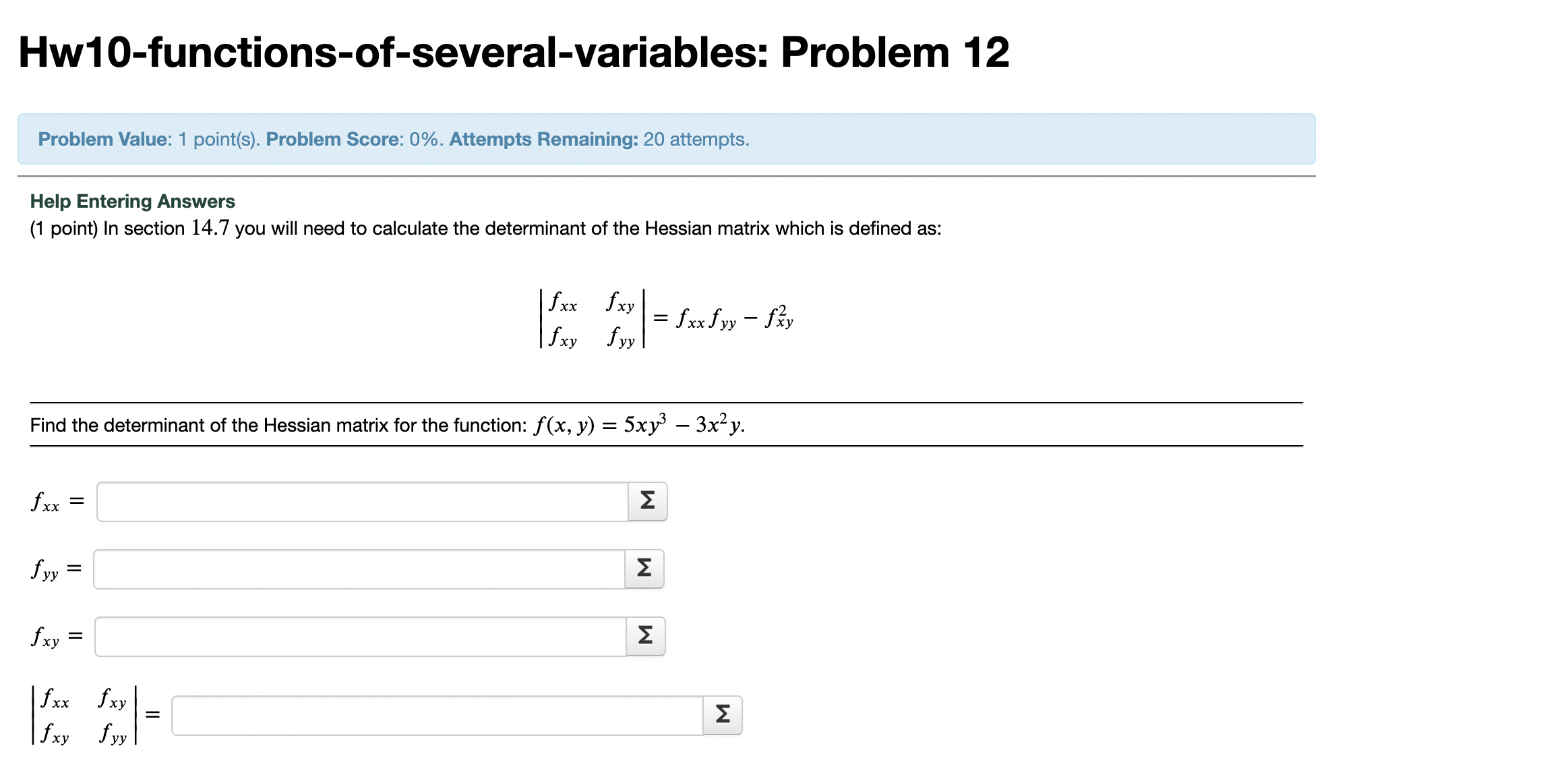 Solved Hw10-functions-of-several-variables: Problem 12 | Chegg.com