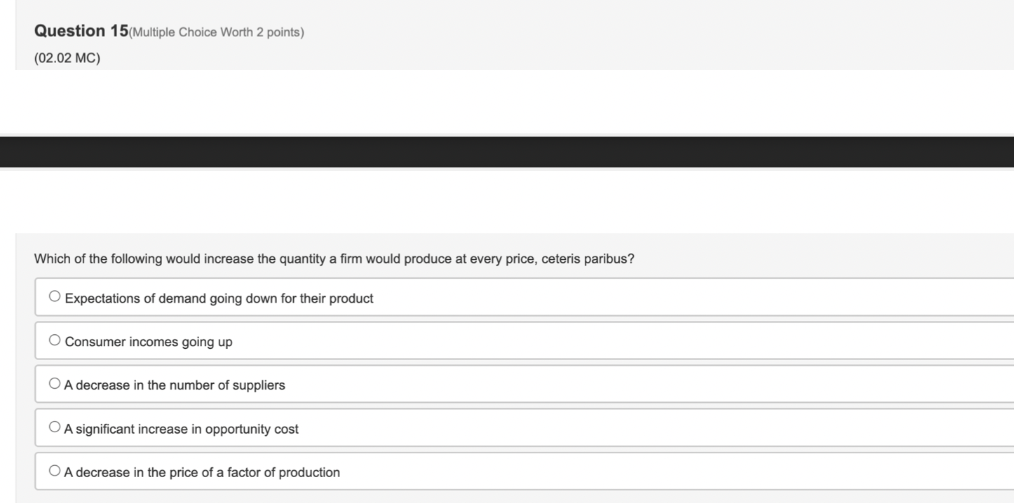 Solved Question 1(Multiple Choice Worth 2 points) (02.01 MC) | Chegg.com