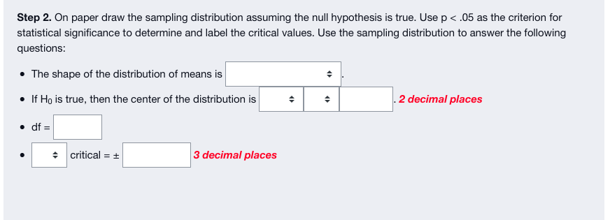 Solved Step 3.Compute the sample mean (M) and sample | Chegg.com