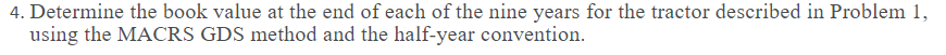 Solved 1. A contractor purchased a dozer for $180,000 and | Chegg.com