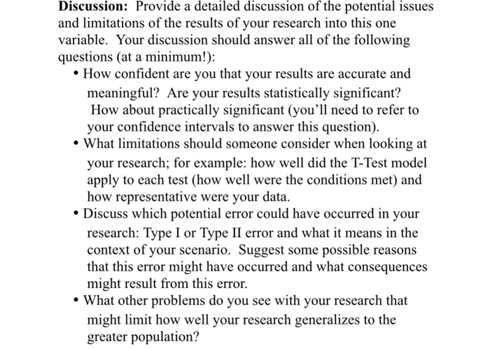Solved Discussion: Provide a detailed discussion of the | Chegg.com