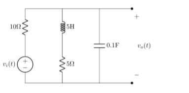 Solved a) Find out what kind of filter this circuit will act | Chegg.com