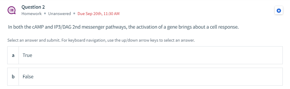 Solved Question 3 Homework • Unanswered - Due Sep 20th, | Chegg.com