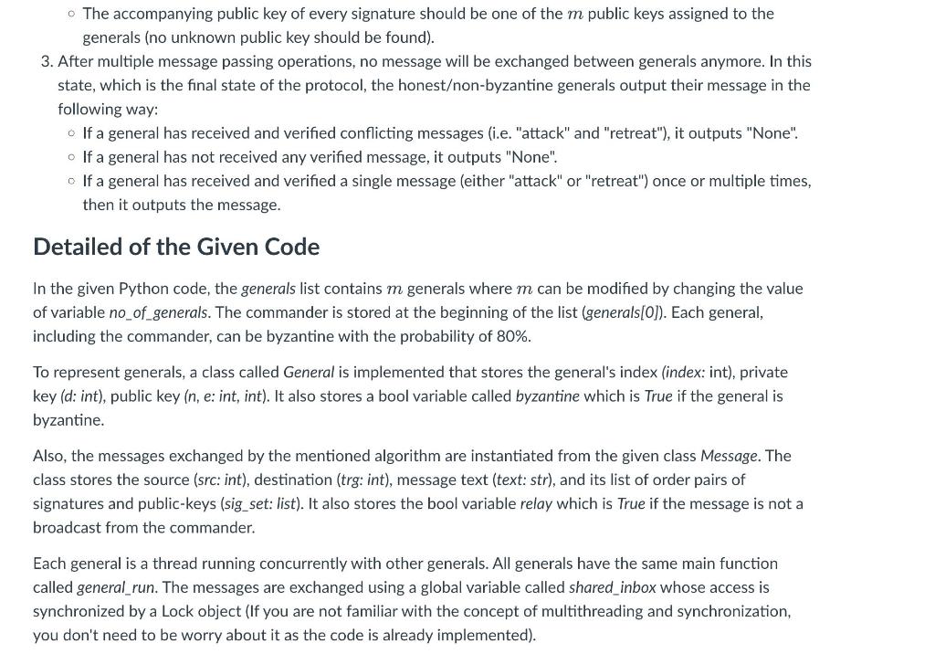 The given Python code (available here) simulates the | Chegg.com