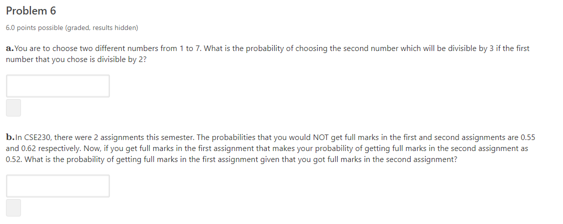 Solved Problem 3 2.0 points possible (graded, results | Chegg.com