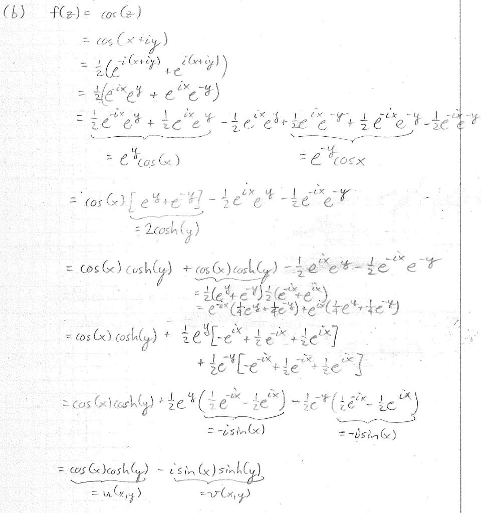 Solved Verify the following functions f(z) are analytic for | Chegg.com