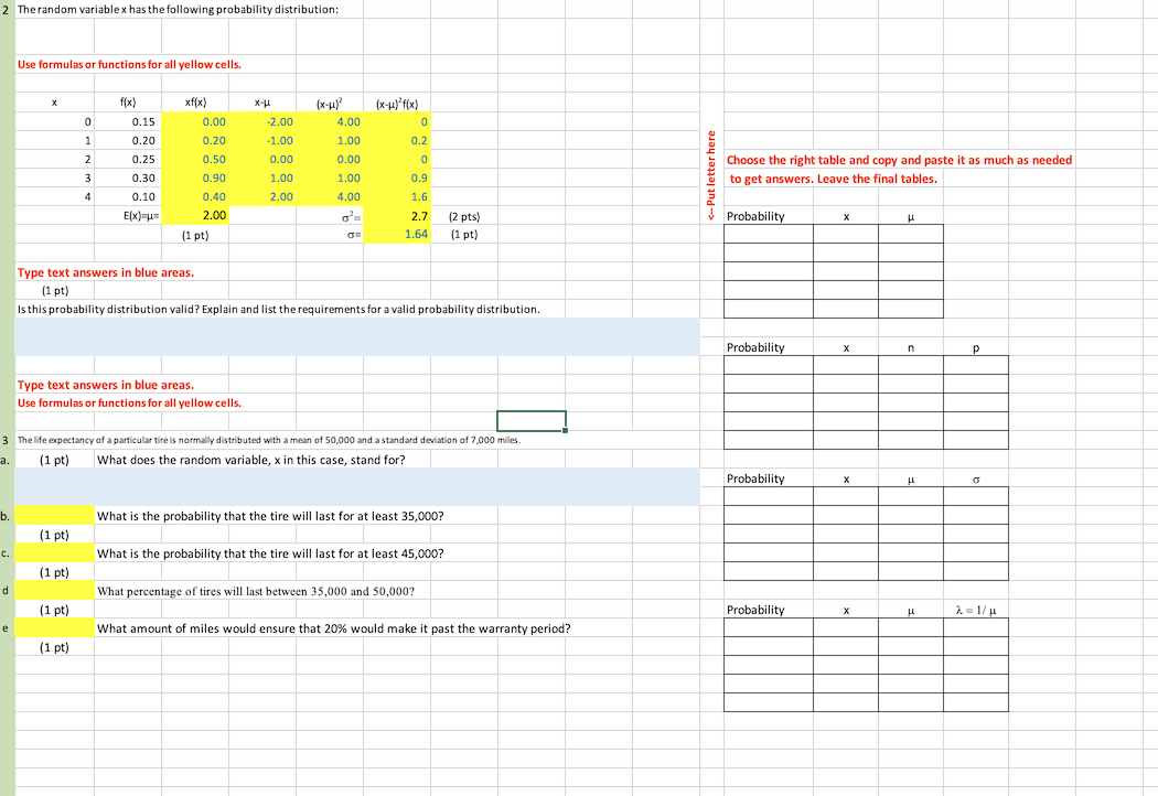 Solved Please Use excel formulas and show the formulas !! I | Chegg.com Solved Please Use excel formulas and show the formulas !! I | Chegg.com