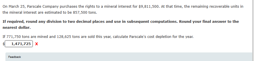 Solved On March 25, Parscale Company purchases the rights to | Chegg.com