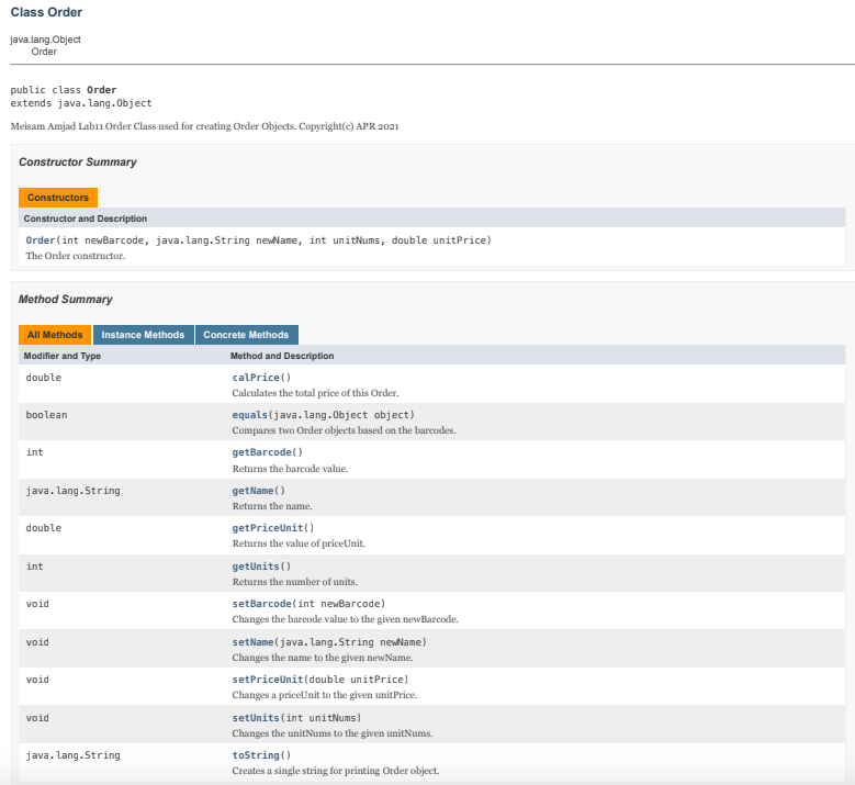 Solved this lab you will work with objects. You can download | Chegg.com