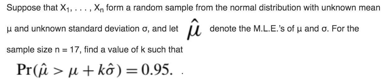 Solved Suppose that X1, ..., Xn form a random sample from | Chegg.com