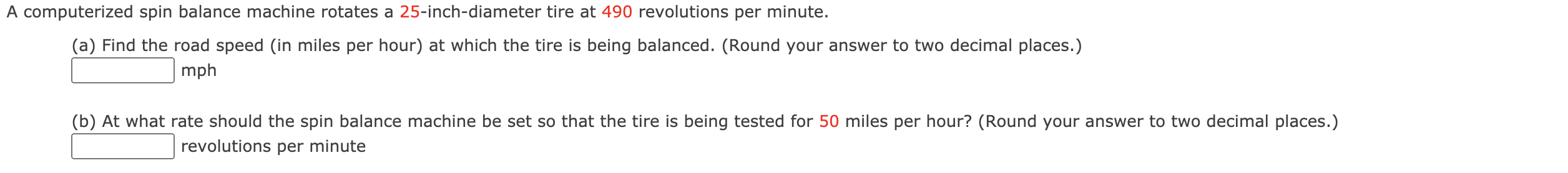 Solved A computerized spin balance machine rotates a | Chegg.com