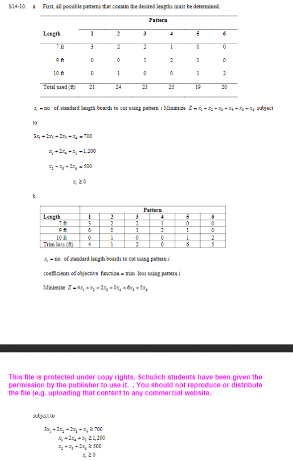 Solved s14-10. The Home Improvement Building Supply Company | Chegg.com