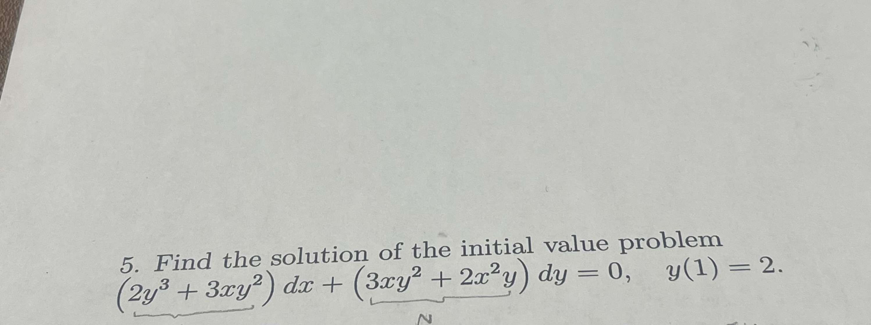 Solved Find the solution of the initial value | Chegg.com