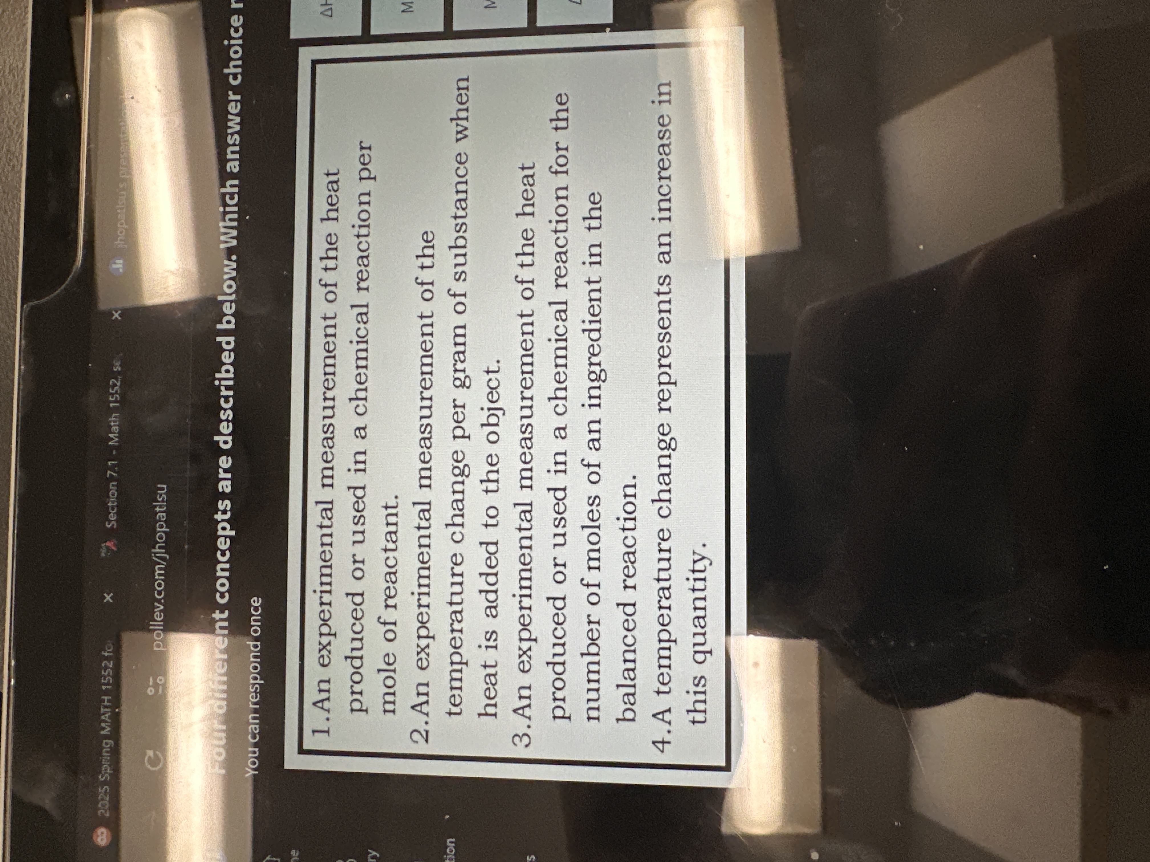 Solved 1. ﻿An experimental measurement of the heat produced | Chegg.com