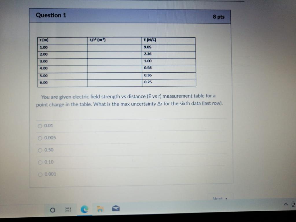 Solved Question 1 8 pts (m) 1 (m Solved Question 1 8 pts (m) 1 (m
