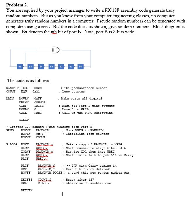 Solved Problem 2. You are required by your project manager | Chegg.com