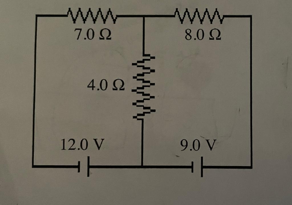 Solved Kirchhoff"s Rules: for the circuit shown in the | Chegg.com
