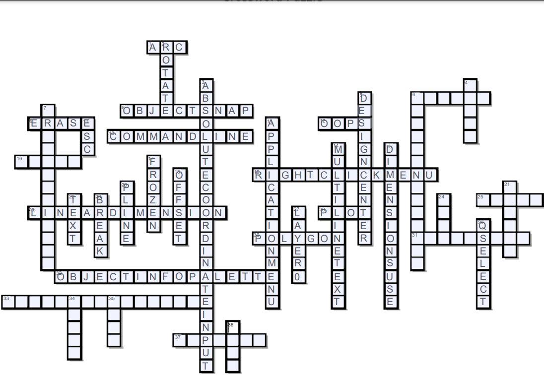 Solved Almost done solvings this AUTOCAD puzzle. I'm having | Chegg.com