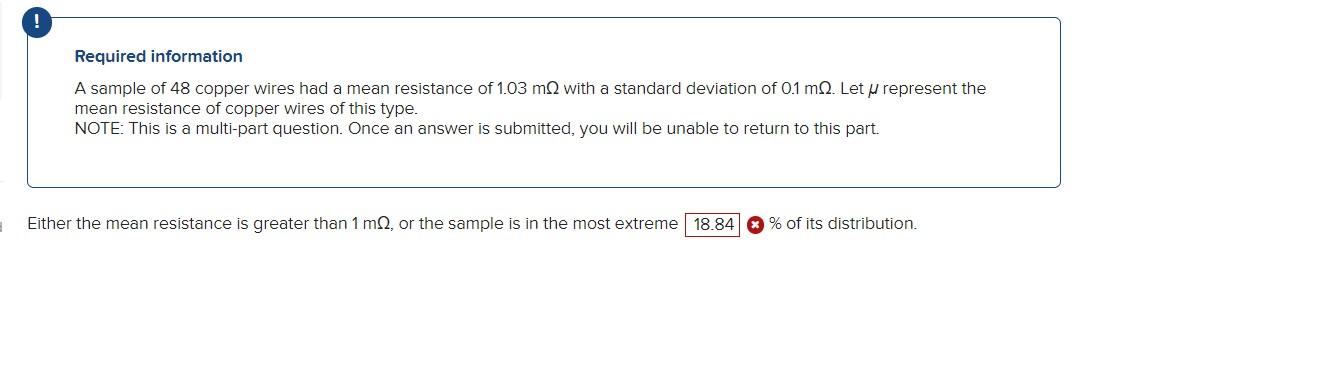 [Solved]: Required information A sample of 48 copper wir