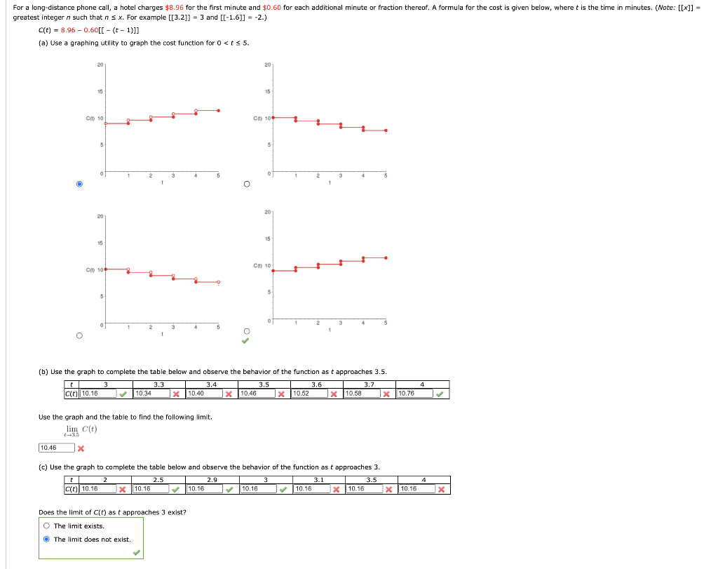 Solved For a long distance phone call, a hotel charges $8.96 | Chegg.com