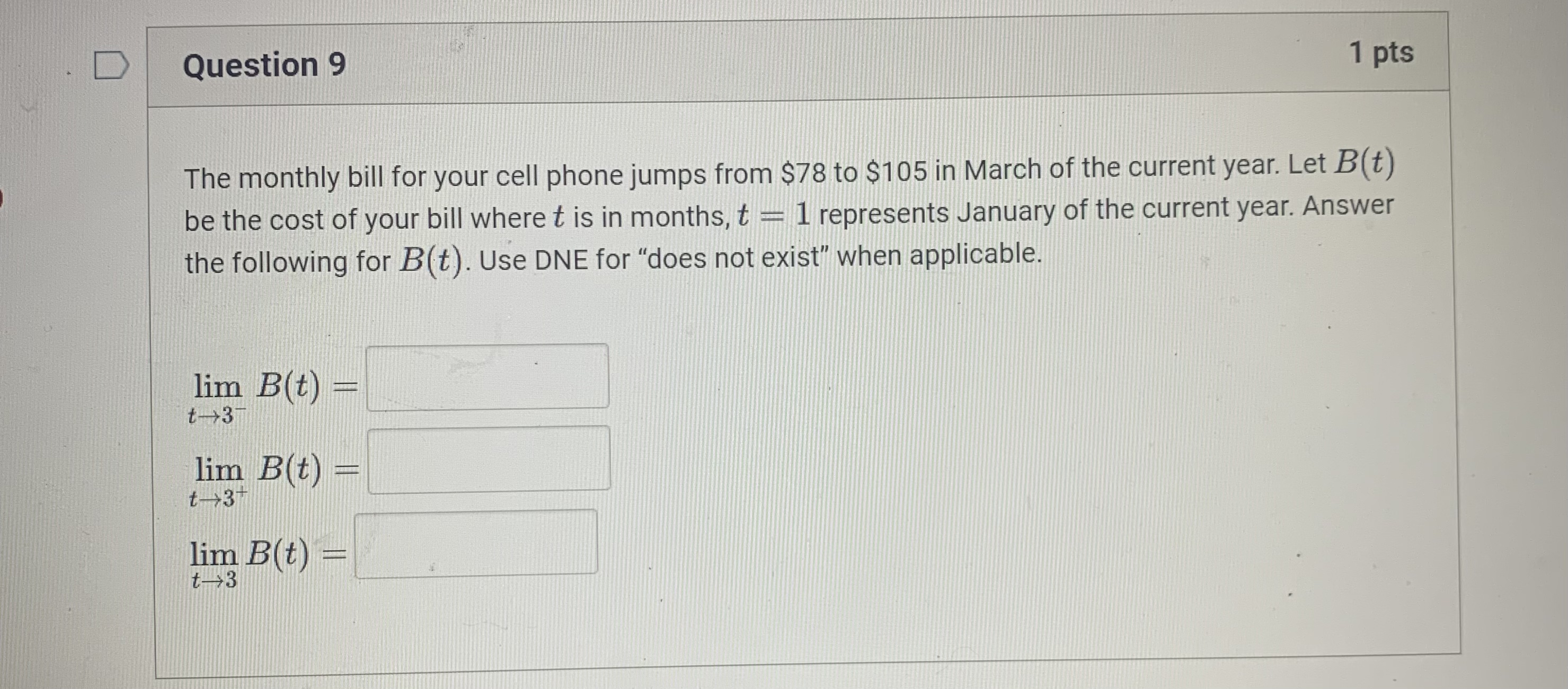 Solved The monthly bill for your cell phone jumps from $78 | Chegg.com