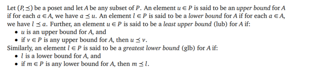 Solved Let (P, 3) be a poset and let A be any subset of P. | Chegg.com
