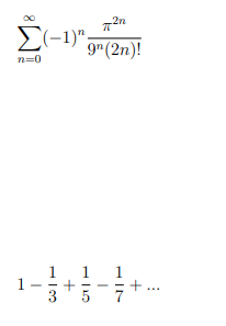 Solved Use your table of series to find the sum of each of | Chegg.com