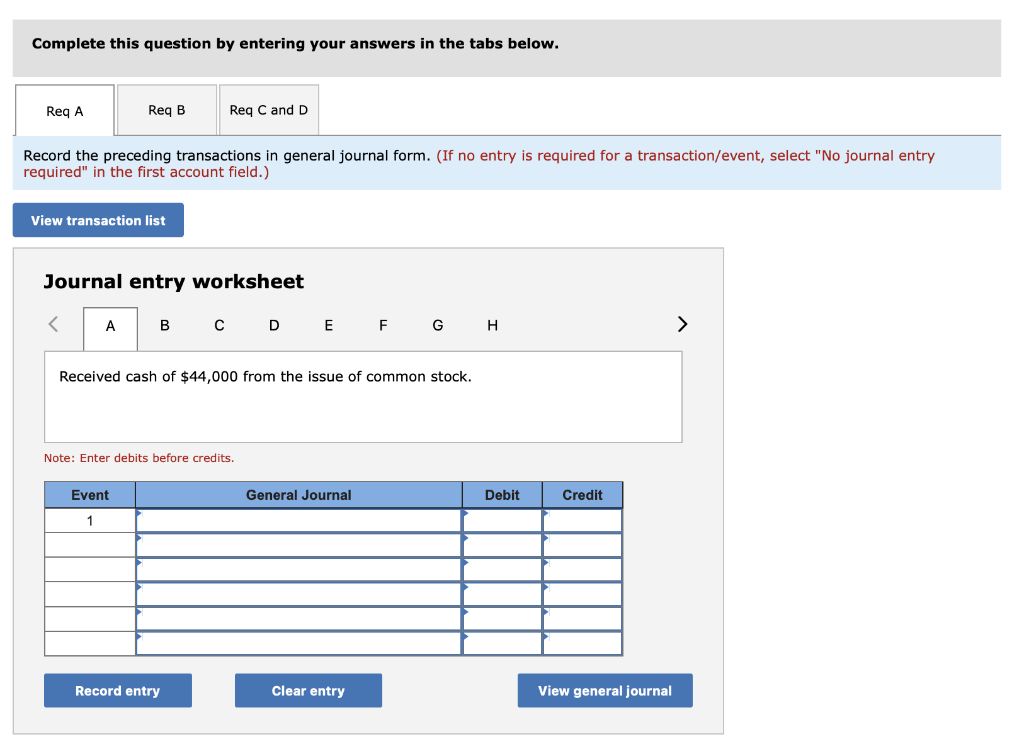 Solved Exercise 3-5A (Static) Debit/credit terminology LO | Chegg.com