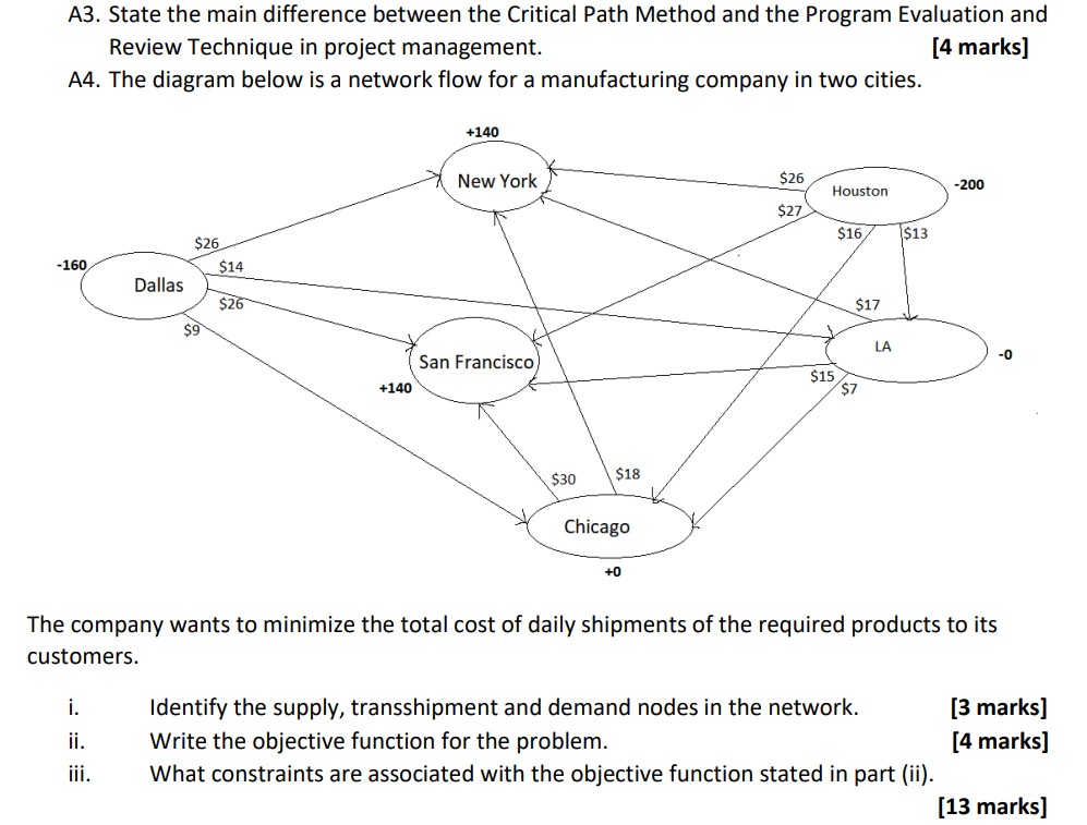 Solved A3. State the main difference between the Critical | Chegg.com