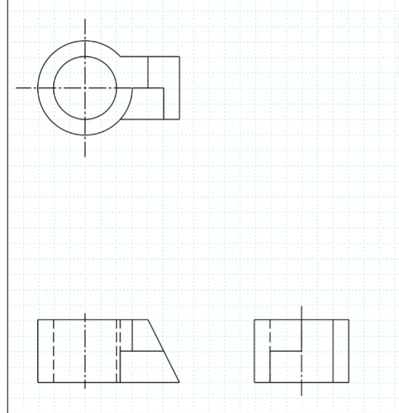 Solved Orthographic to Isographic | Chegg.com