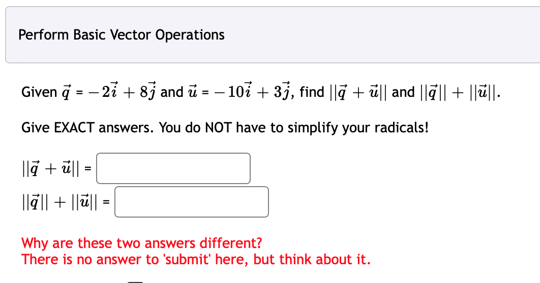 Solved Find Vector Components using Trigonometry ||A||=10 | Chegg.com