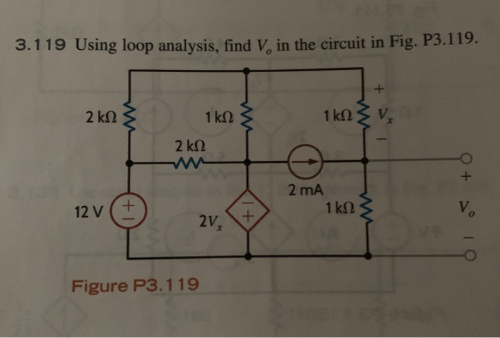 Solved 144 CHAPTER 3. NODAL AND LOOP ANALYSIS TECHN 3.118 | Chegg.com