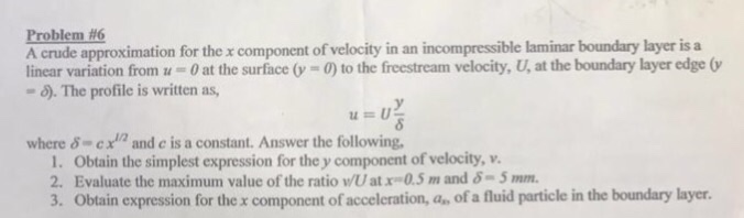 Solved Problem #6 A crude approximation for the x component | Chegg.com