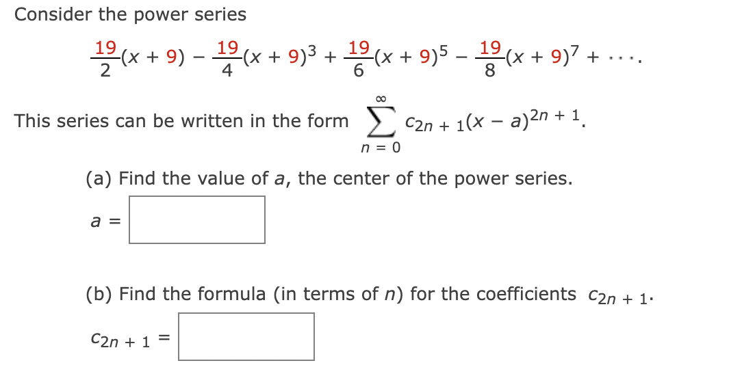 Solved Consider the power | Chegg.com