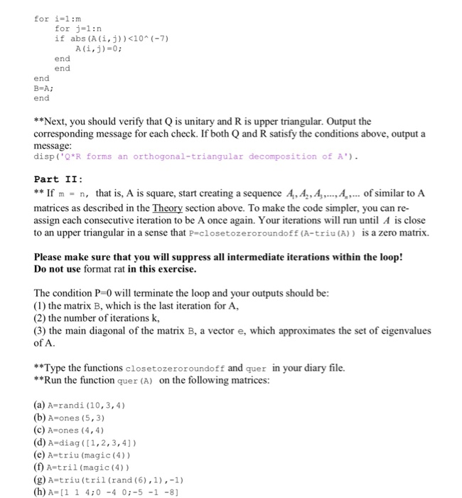 Solved In this exercise, you will work with a QR | Chegg.com