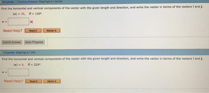 Solved Find the horizontal and vertical components of the | Chegg.com