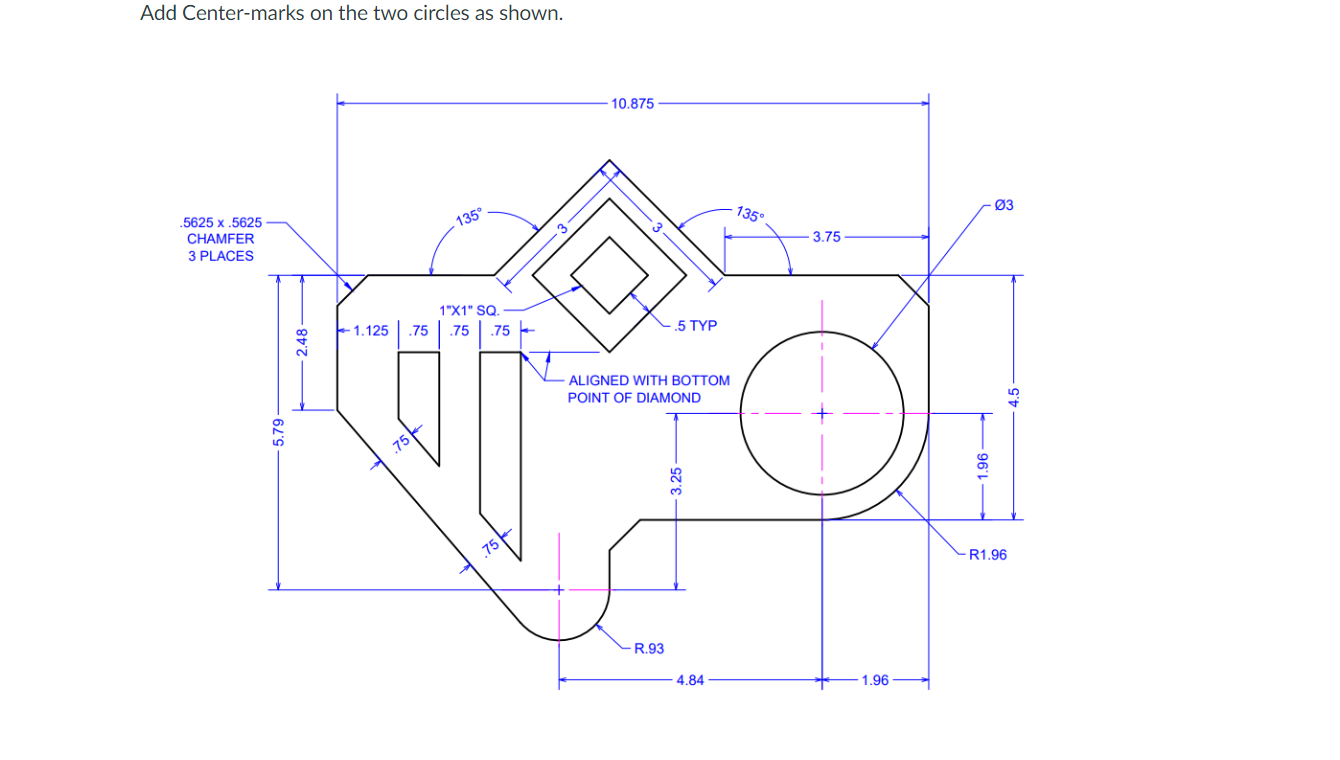 Solved USE AUTOCAD TO SOLVE THIS. SHOW EVERY STEP. IF | Chegg.com