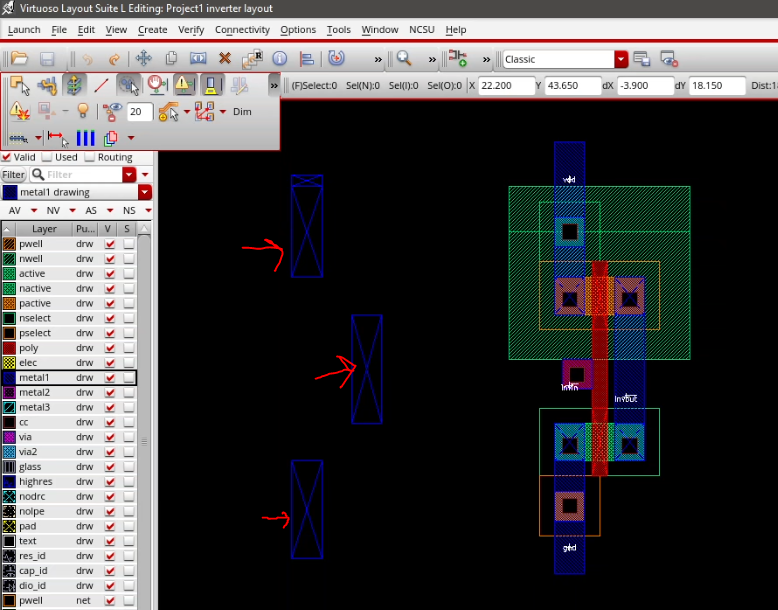 Solved How to remove strips of metal from cadence layout? | Chegg.com