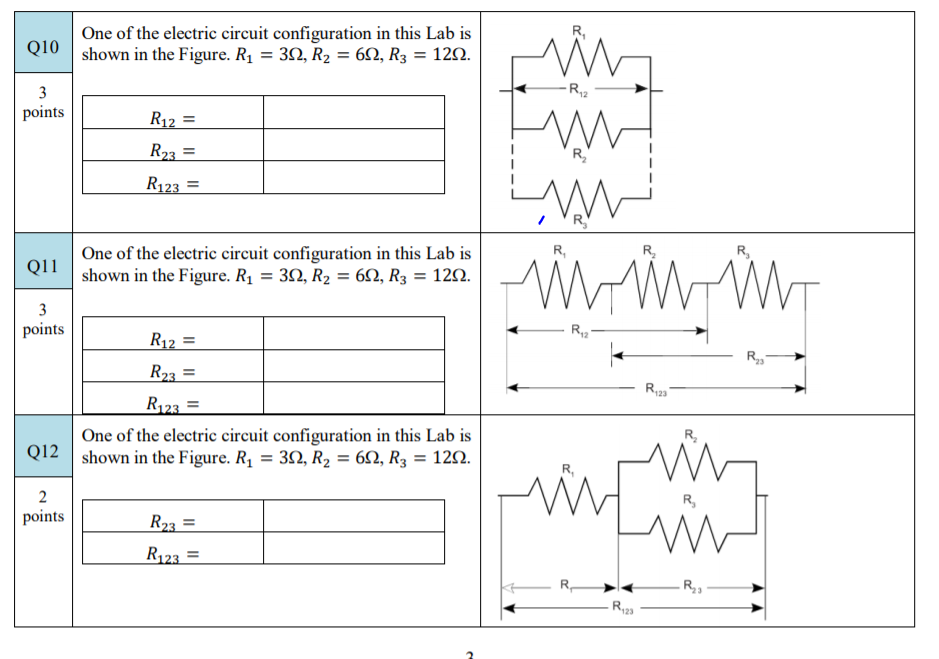 Solved One of the electric circuit configuration in this Lab | Chegg.com