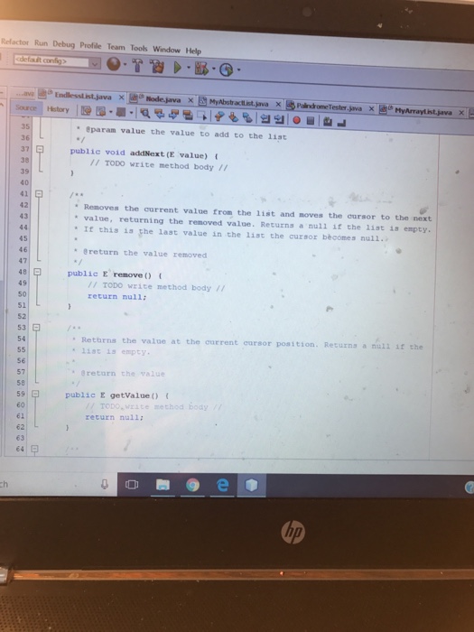 Solved java x se Node.java ×EMyAbstractistjava x SPalr | Chegg.com