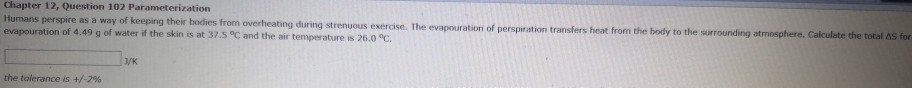 Solved Chapter 12, Question 102 Parameterization their | Chegg.com