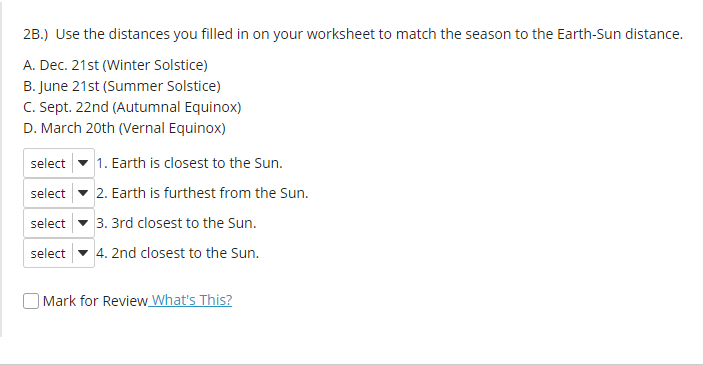 Solved 28.) Use the distances you filled in on your | Chegg.com