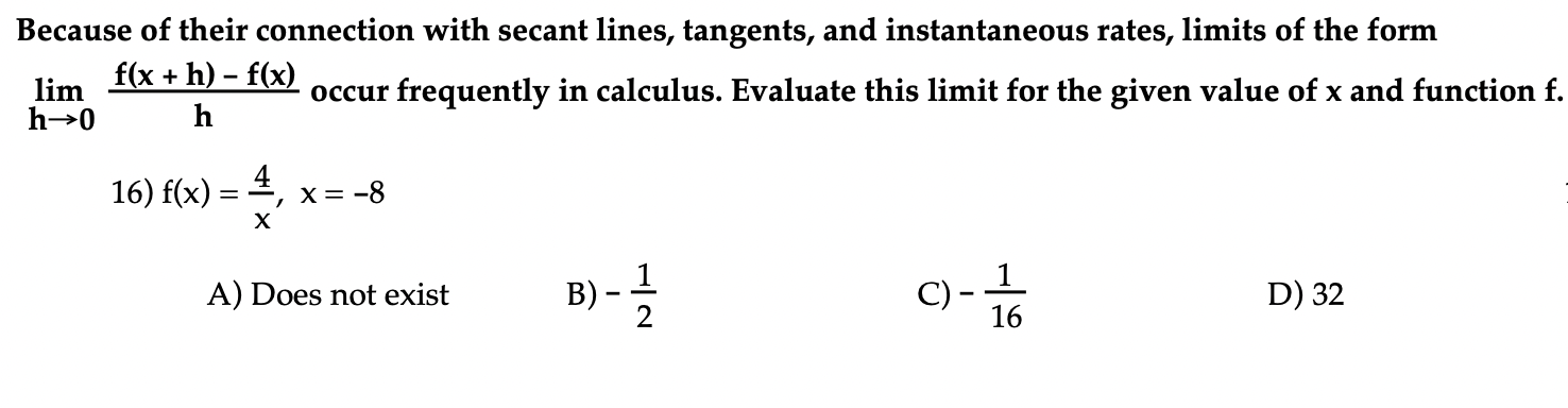 Solved Because of their connection with secant lines, | Chegg.com