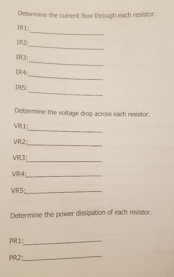 Solved R1 R2 2.5k0 R3 R5 R4 R3 and R4 are connected in what | Chegg.com