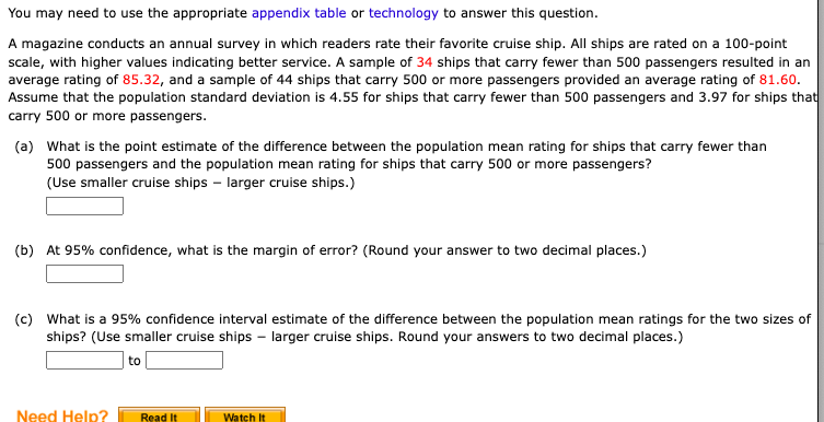 Solved You may need to use the appropriate appendix table or | Chegg.com