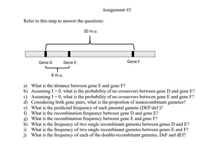 Solved Assignment #3 Refer to this map to answer the | Chegg.com