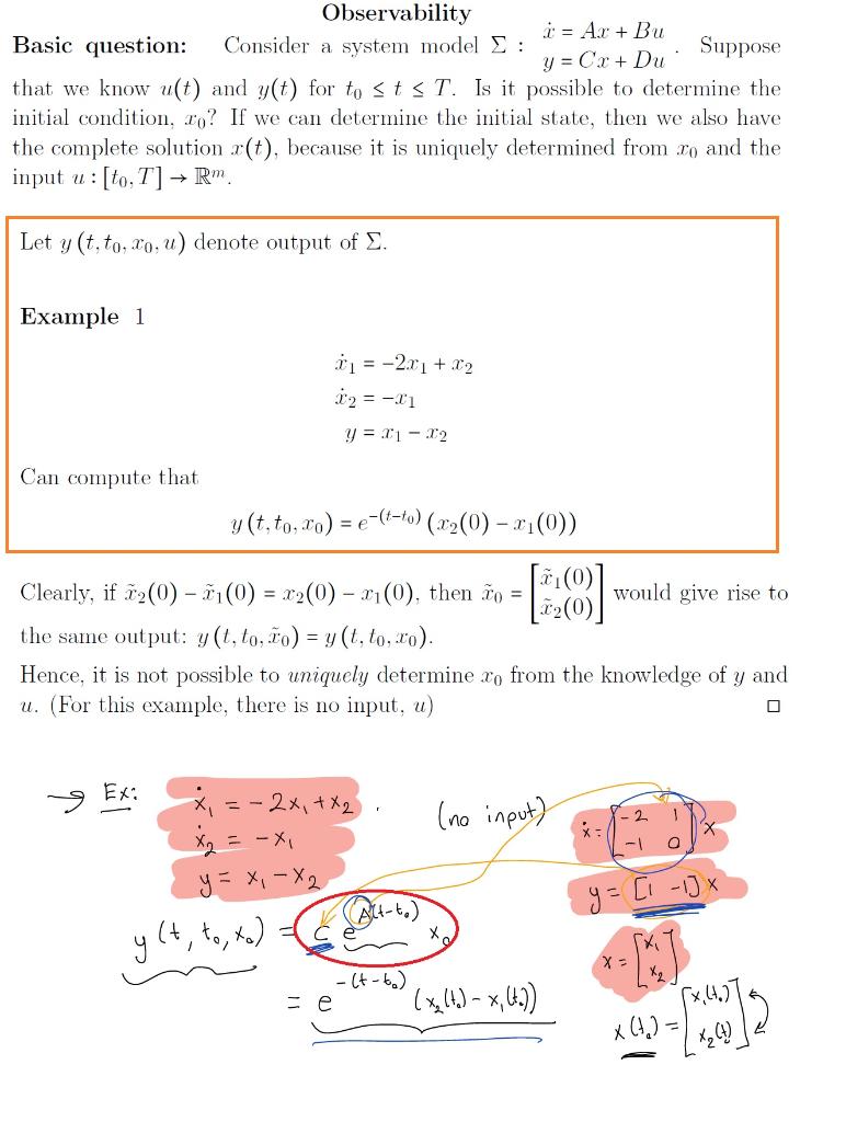 Solved This is the question related to the linear system | Chegg.com